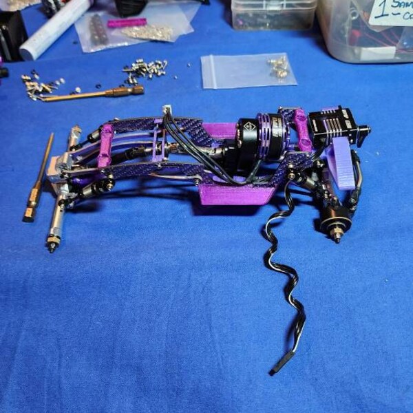 GATEKEEPER Competition Chassis KIT for SCX24 COMP, Crawler, 1/24, Axial ...