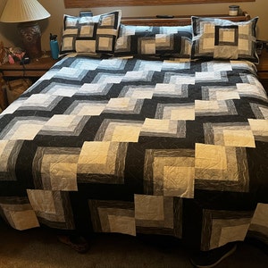 4 Sizes Sweet Caroline Quilt Pattern PRINTED, Throw Twin Queen King ...