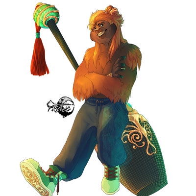 CUSTOM ART COMMISSION Human, Feral, Furry, Oc, Anthro More. Digital ...