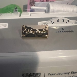 Metal Purse Bag Labels,4828mm Personalized Laser Custom Logo/name Purse ...