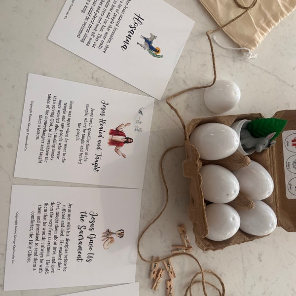 Resurrection Eggs – Christian Easter Story Activity With Devotional ...