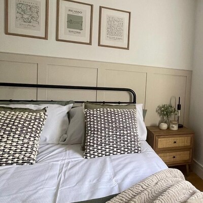 Dreamy Cloud Prints, Set of 3, Beige Wall Art, Above Bed Prints ...