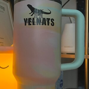 YELNATS Cup Decal Holes Stanley Yelnats Cricut Vinyl Tumbler Sticker - Etsy