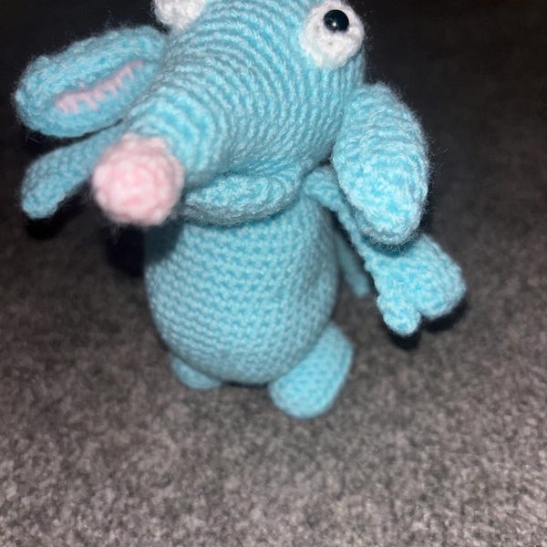 Tutter Blue Mouse Crochet Pattern PDF | ENGLISH | Amigurumi | Toy ...