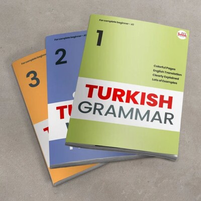Learn Turkish A1 4 Book Series PDF - Etsy