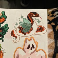 Fable Fairy Snake Waterproof Stickers - Etsy