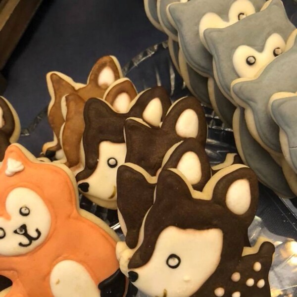 12 Woodland Cookies, Fox Cookies, Woodland Baby Shower, Woodland ...