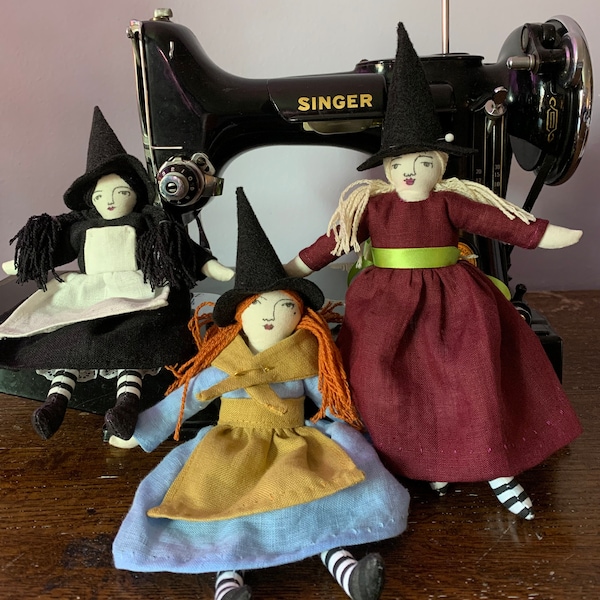 Tiny Woman Doll Sewing Pattern : Mini Rag Doll Pattern A4 PDF - Etsy Canada