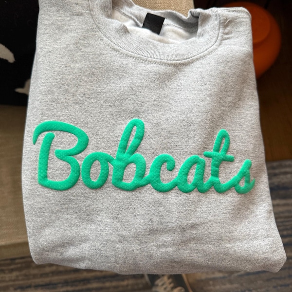 Custom Puff Print Team Name Sweatshirt, T-shirts, Hoodies, Embossed ...
