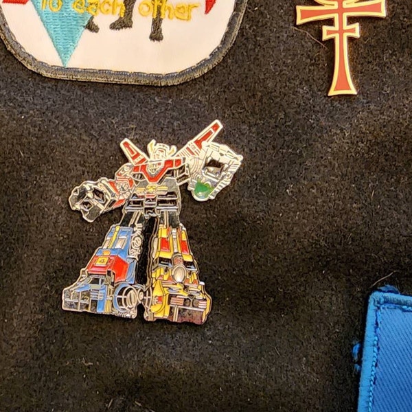 VOLTRON Matchbox 1985 Vintage Style Diecast Pin - Etsy