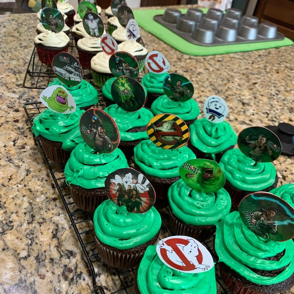 Ghostbusters Toppers Instant Download , Ghostbusters Cupcakes Toppers ...