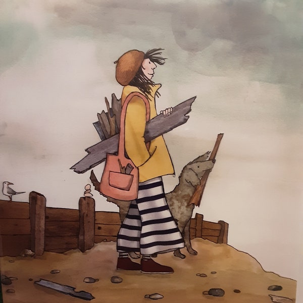 GIGGLE AND CHIPS A Friendly Funny Card .three Friends Having a Laugh ...