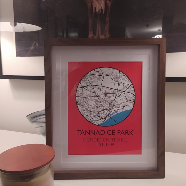 Hibernian FC, Easter Road Print, Hibs Map Print, Gift for Hibs Fan ...