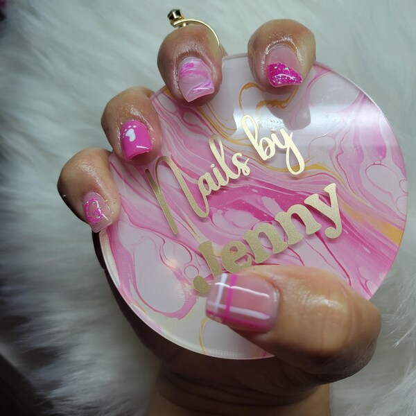 Personalised Nail Prop, Nail Advertising Tool, Nail Tech Prop, Nailfie ...