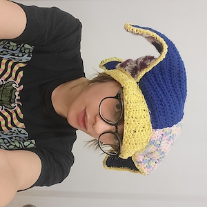 CROCHET PATTERN 3 Point Jester Hat Fool's Cap Easy Fantasy Crochet ...