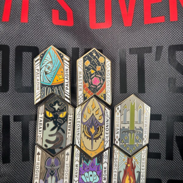 Monk (astral) - Character Builder Series - Hard Enamel Pin - Etsy