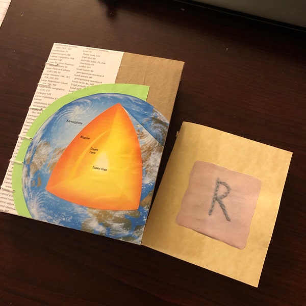 Custom Made to Order Map Travel Journal Notebook, Large - Etsy