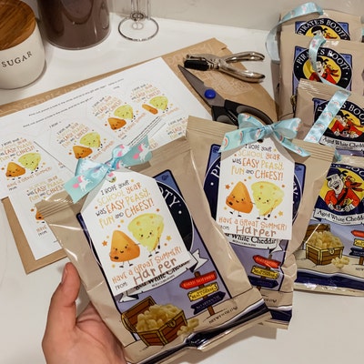 Printable Last Day of School Tag Classroom Snack Friend Tags Tag End of ...