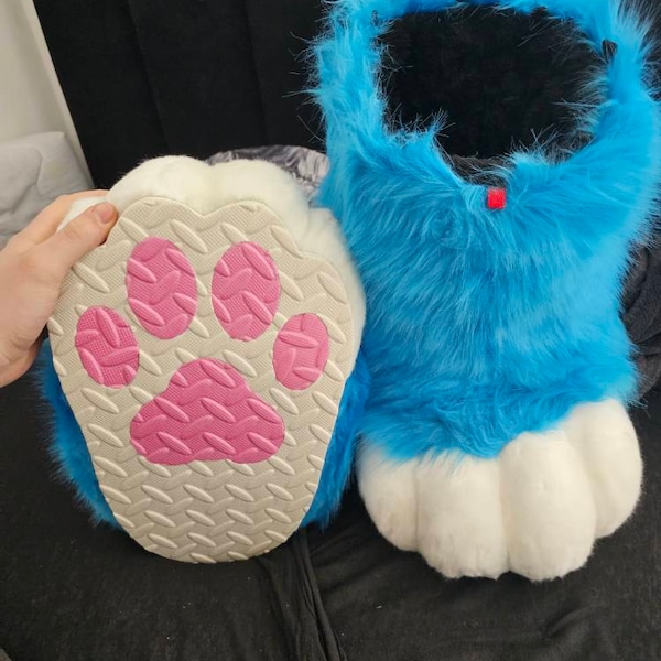 White Feet Paws Fursuit Kemono Toony Kigurumi Fursona Kawaii Outdoor ...