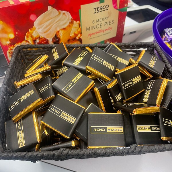 QR Code LOGO Personalised Chocolates for Your Business, Work Events and ...