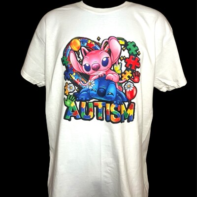 Autism Stitch With Lilo Png, Sublimation Design Download, Autism ...