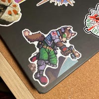 Final Fantasy 16 Pixel Art Stickers Clive Rosfield Jill Warrick Joshua ...