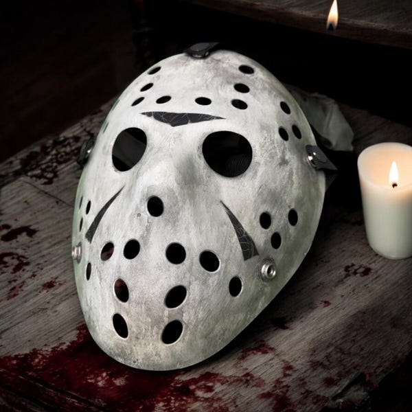 Angry Jason Voorhees Style Sculpted Polyurethane Hockey Mask - Etsy