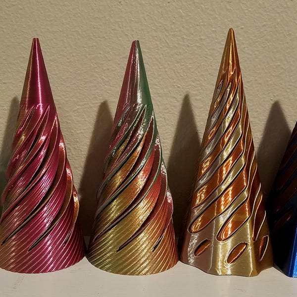 Vortex Wavy Cone Unicorn Horn, Impossible Cone, Desk Fidget, Fidget ...