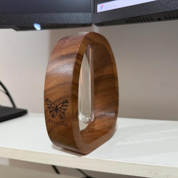 Personalized Wooden Essential Oil Diffuser,rose/tulip Aromatherapy ...