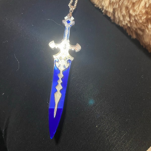 Aymeric's Naegling FFXIV Handmade Acrylic Necklace or Keychain - Etsy