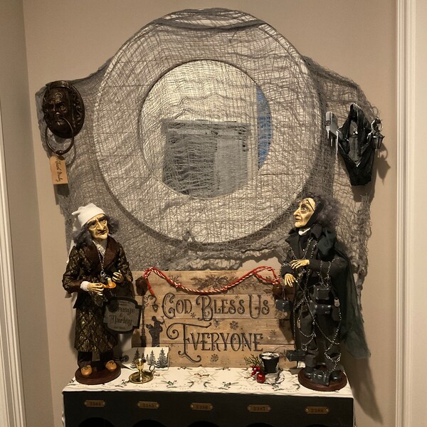 Ebenezer Scrooge Handmade Art Doll From Christmas Carol Story OOAK ...