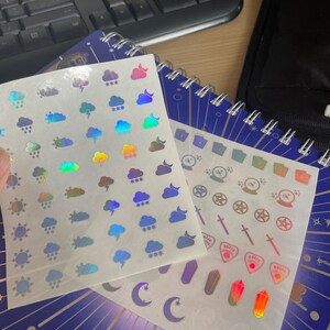 Tiny Scattered Love Stickers Tiny Stickers Tiny Valentine | Etsy