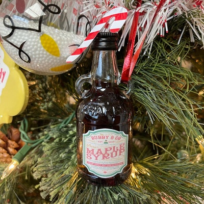 Buddy and Co Maple Syrup Label Christmas Design Sublimation Design ...