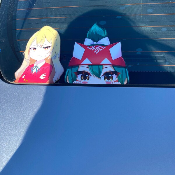 Bunta Fujiwara Peeker | Sticker | Kawaii | Initial D | Chibi - Etsy