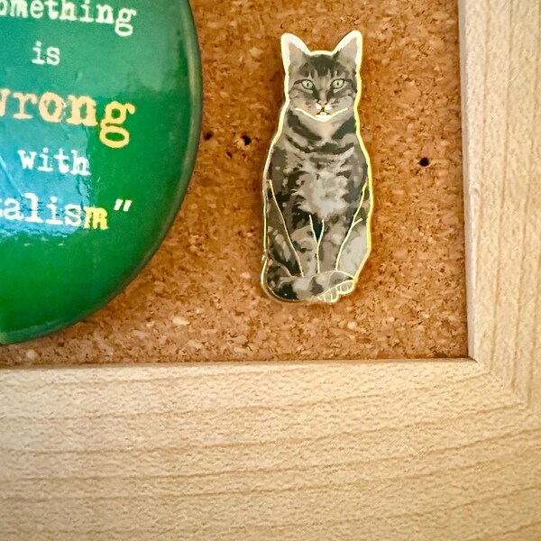 Sewing Machine Interactive Sliding Needle Enamel Pin, Artsy Brooch ...