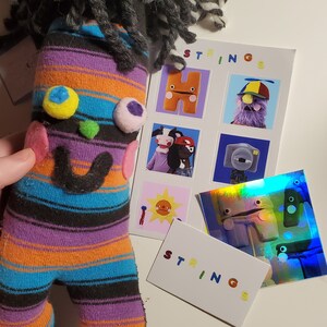 Multi-faced Triangle Art Plush - Etsy