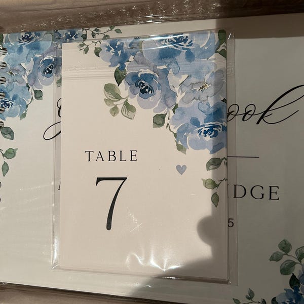 Dusky Lilac Wedding Breakfast Menu, Personalised Table Menu, Purple ...