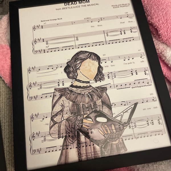 Moulin Rouge Derek Klena Sheet Music Art - Etsy