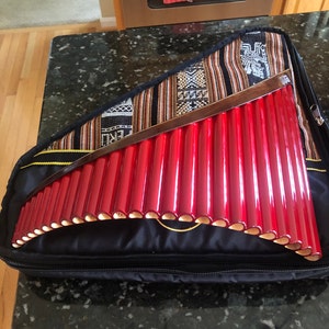 Artesanal Pan Flute 13 Pipes From Peru Case Included Item - Etsy