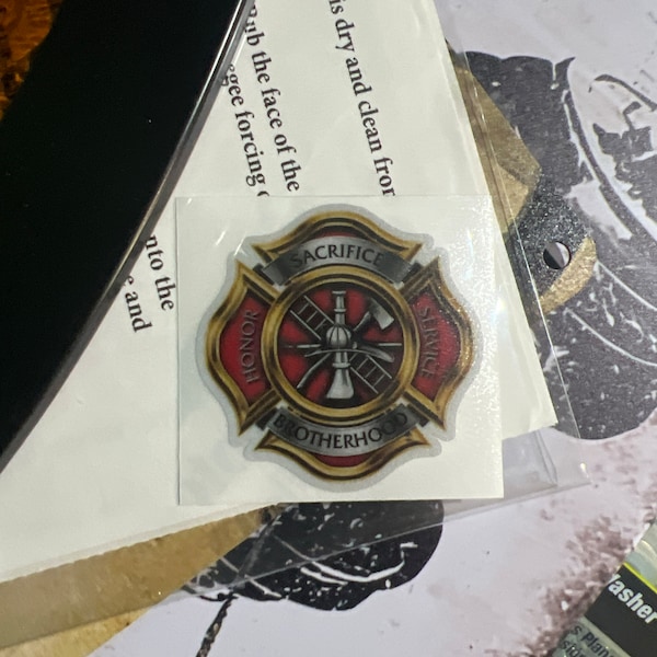 Fireman's Prayer Premium Reflective Decal - Etsy