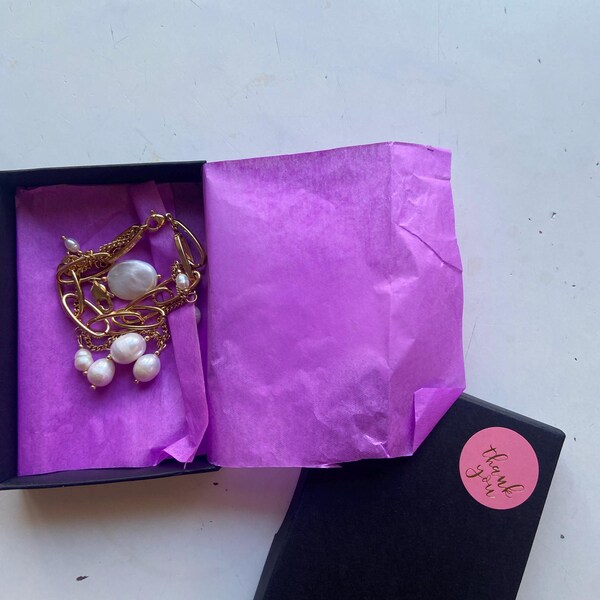 Half Pearl Half Silver Necklace, Half Pearl Half Chain Necklace, Pearl ...