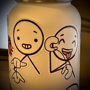 ASL family Stitch Sign Sticker - Etsy