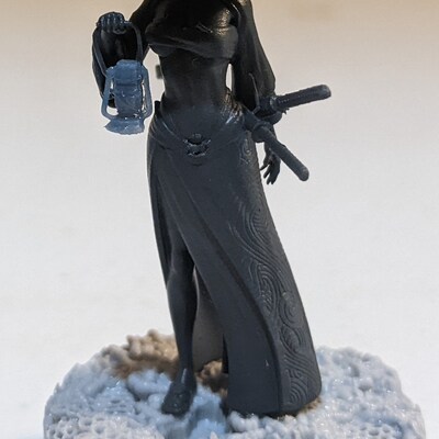 Samurai Female Geisha Premium 3D Printed Fantasy Tabletop Miniatures ...