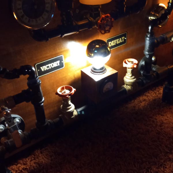 Eimac Oversized Vacuum Tube Night Light / Accent Light With Golden Oak ...