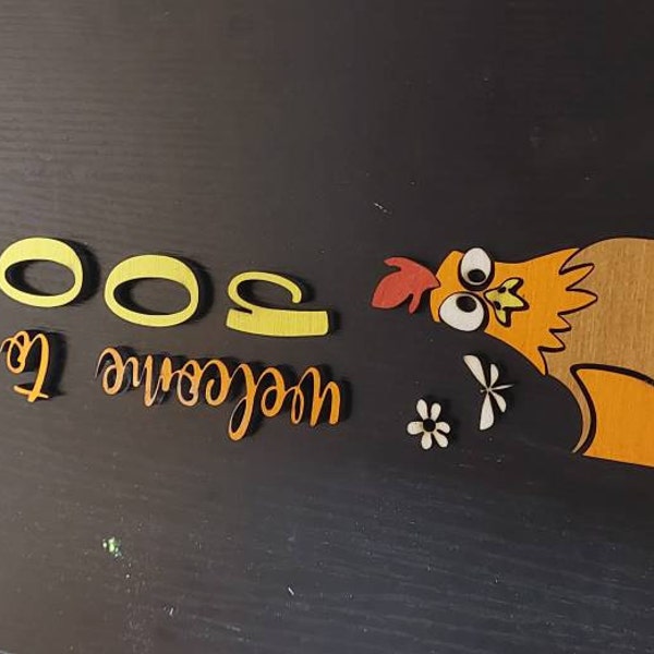 Welcome to Our Farm SVG, Layered Porch Sign Cut File, Farmhouse Leaner ...
