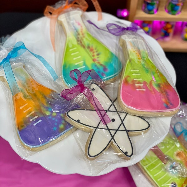 Mad Scientist Cookies 12 Cookies - Etsy