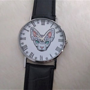 Watch Kitten Cat Watch Children's Watches Ladies - Etsy