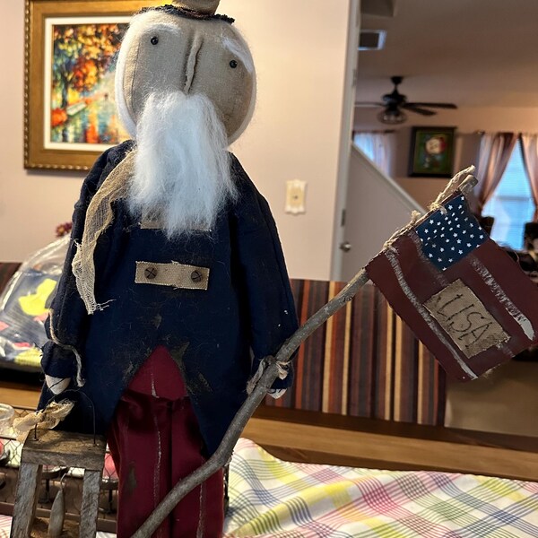 Handmade Primitive Witch Doll (PREORDER) - Etsy