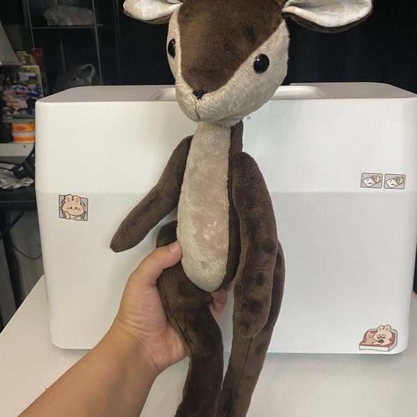 4 Sewing Pattern Bundle. Deer, Hare, Fox, Wolf, With Clothes. - Etsy