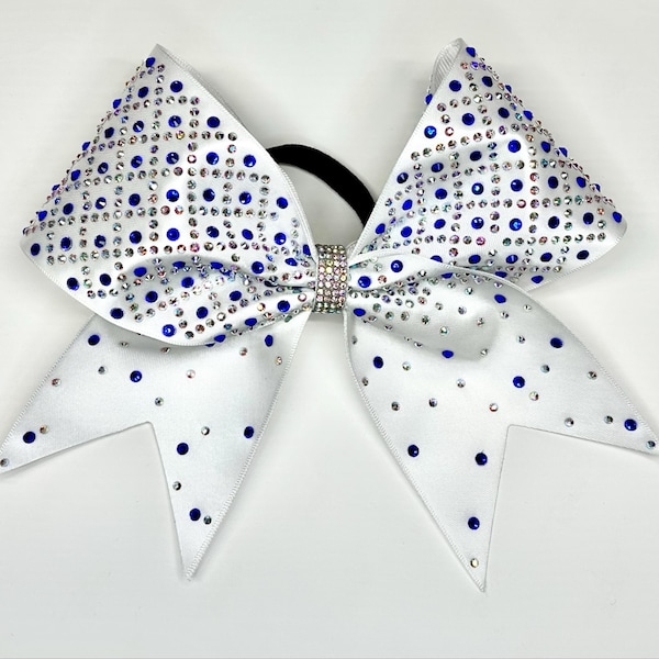 Cheer Bow Rhinestone Template SVG Rave Chevron - Etsy